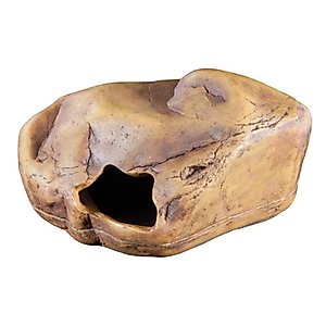 Exo Terra Gecko Cave for Reptiles and Amphibians, Large - Reptile Hideout to Help Alleviate Stress