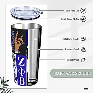 20oz Stainless Steel Vacuum Insulated Mug Double Wall Powder Coated Spill-Proof Coffee Mug Travel Tumbler for Hot and Cold Drinks with Straw and Lid Cleaning Brush