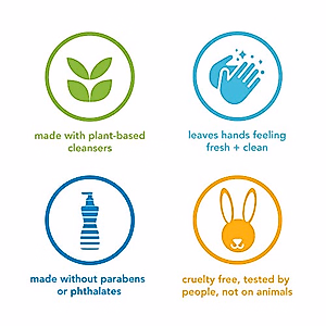 Method Gel Hand Wash, Green Tea + Aloe, 12 oz, 1 pack, Packaging May Vary