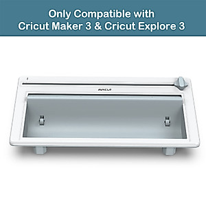 Roll Holder with Cutter Perfect for Smart Vinyl and Heat Transfer Iron On, Vinyl Roll Holder Compatible with Cricut Maker 3 and Explore 3