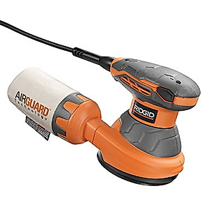 Ridgid ZRR2601 3 Amp 120V 5 in. Random Orbit Sander (Renewed)
