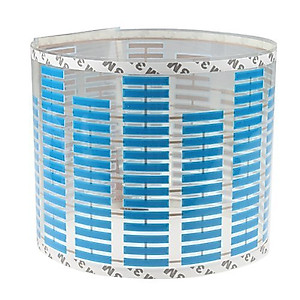 DIYAH Auto Sound Music Beat Activated Car Stickers Equalizer Glow LED Light Audio Voice Rhythm Lamp 45cm X 11cm / 18in X 4.5in (Blue)