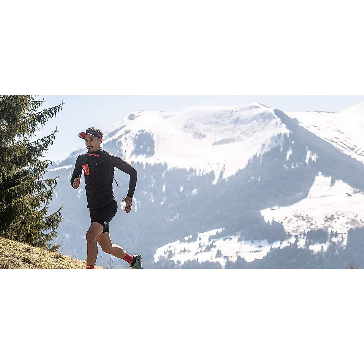 COMPRESSPORT Visor, Rouge/Noir, One Size