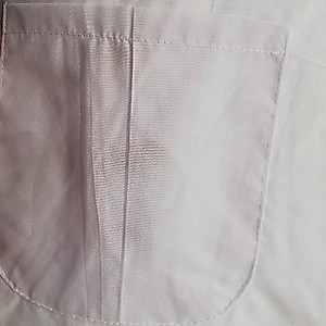 kdhgo Women Men Unisex Long Shirts White Outwear Blouse Lab Coat Long Sleeve With Pockets