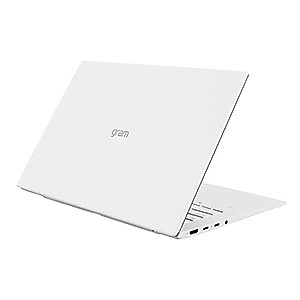 LG gram (2022) 14Z90Q Ultra Lightweight Laptop, 14" (1920x1200) IPS Display, Intel Evo 12th Gen i5 1240P Processor, 8GB LPDDR5, 512GB NVMe SSD, FHD Webcam, WiFi 6E, Thunderbolt 4, Windows11, White