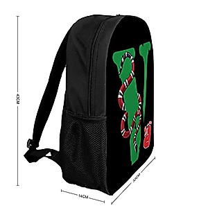 bziynez 17" Fashion Bookbag Lightweight Casual Laptop Backpack for Men and Women