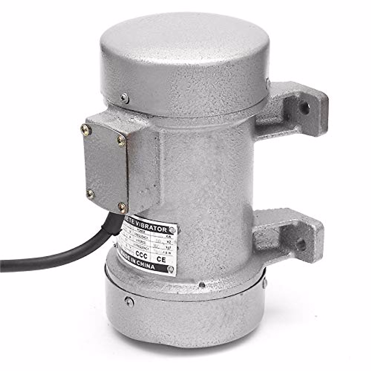 MYOYAY Concrete Vibrator Motor 280W Electric Concrete Vibrating Shaker Table Vibrator Motor Heavy Duty Machine 110V 60HZ 2840RPM 300KGF