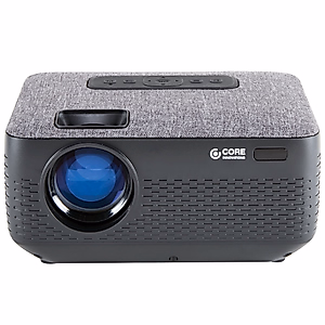 HD Portable LCD Home Theater Projector (Supports up to 1080p) with Rechargeable Battery Core Innovations CJR720BLHD