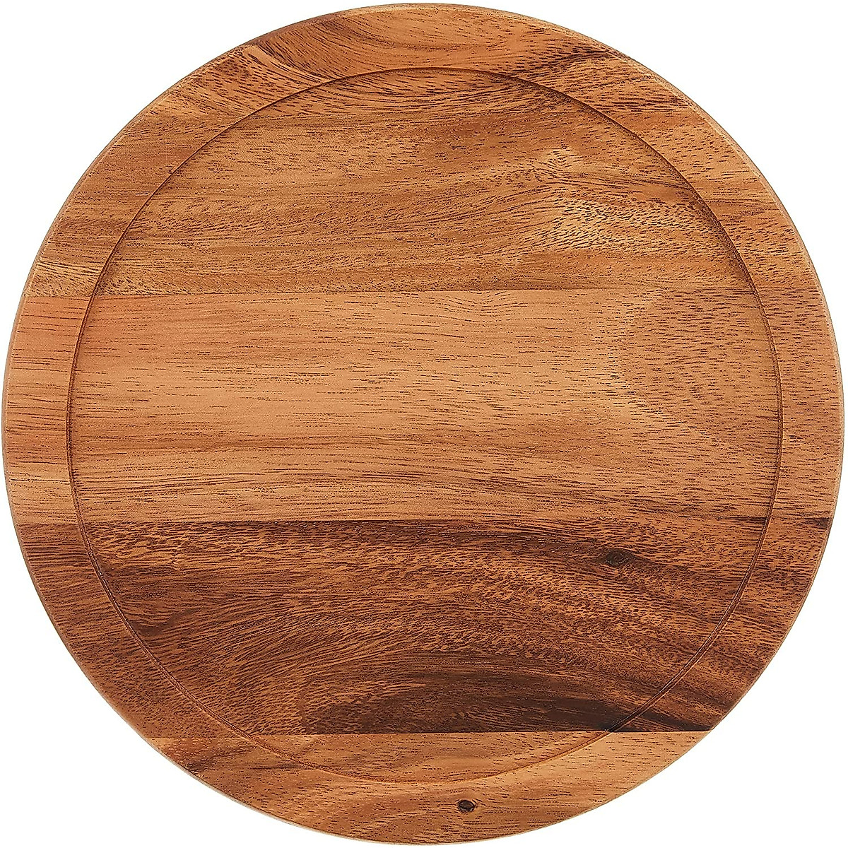 Lipper International Acacia Wood 10" Kitchen Turntable