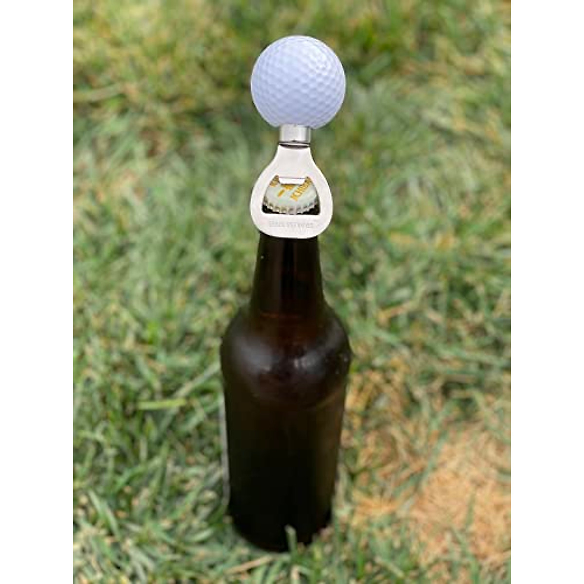 Golf Ball Bottle Opener, Perfect Golfer Gift, Gift for Dad, or Beer Lover Gift