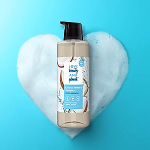 Love Beauty And Planet Body Wash Softened, Visibly Glowing Skin Coconut Water and Vitamin C Made with Plant-Based Cleansers and Skin Care Ingredients 32.3 fl oz