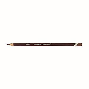 Derwent ColourSoft Colored Pencils - Mid Brown C600