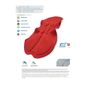 Sparx Men Winter Cycling Thermal Roubaix Bib Tights Padded Bib Pants High Viz Bike Leggings (Red, M)