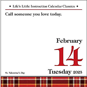Life's Little Instruction 2023 Day-to-Day Calendar