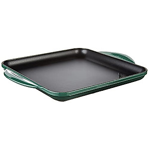 Le Creuset Enamaled Cast Iron Square Griddle, 9.5", Artichaut