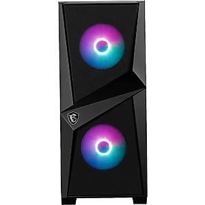 MSI Codex R Gaming Desktop 2021 Premium Computer, Intel Core i7-10700 2.9GHz, NVIDIA GeForce RTX 3060, WiFi, Bluetooth, USB-C, HDMI, RJ-45, Windows 10, VAATE HDMI Cable (16GB RAM/1TB SSD + 1TB HDD)