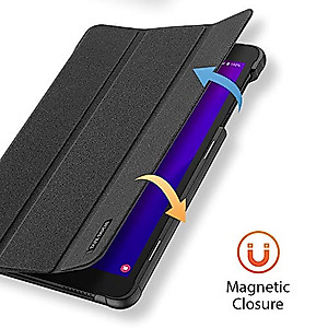 DUX DUCIS PU Leather Shockproof Kids Stand Cover Case for Metro by T-Mobile Alcatel Joy Tab 2 8.0 Inch Tablet 2020(Model 9032Z)