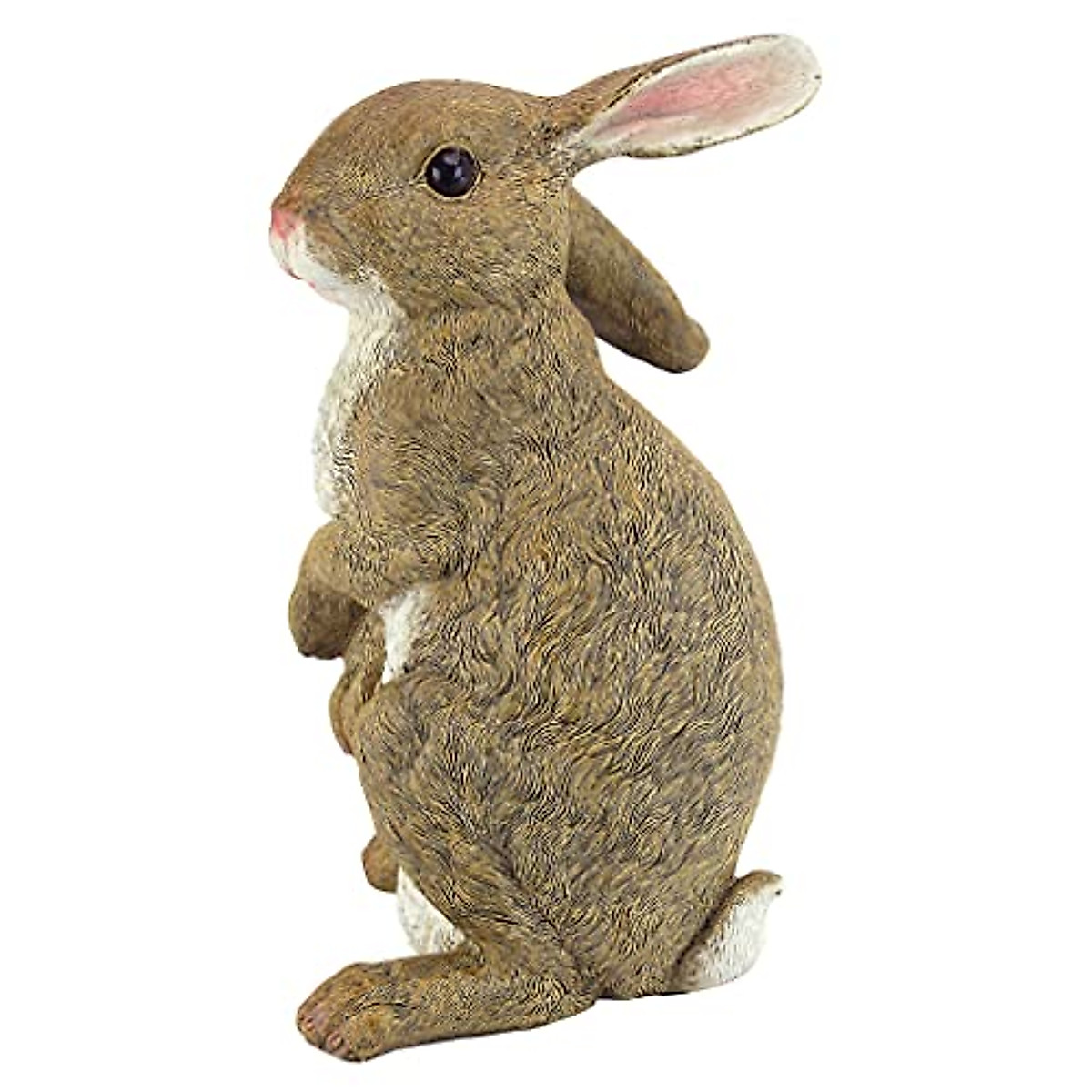 Design Toscano QM200681 Hopper The Bunny Standing Rabbit Outdoor Garden Statue, 11 Inch, full color