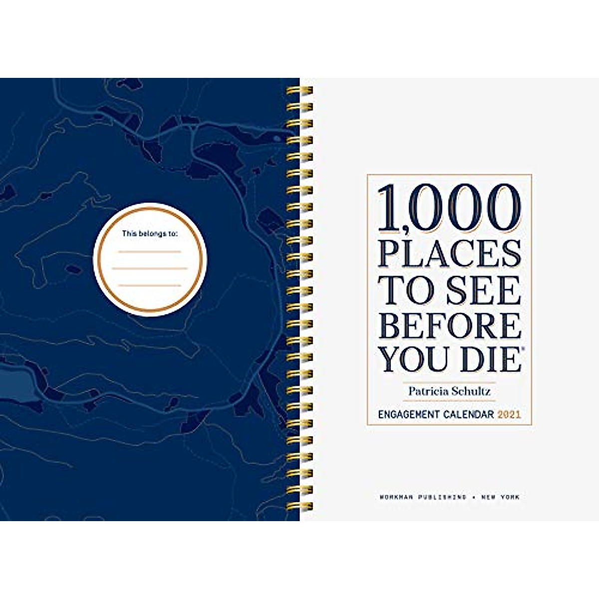 1,000 Places to See Before You Die Engagement Calendar 2021