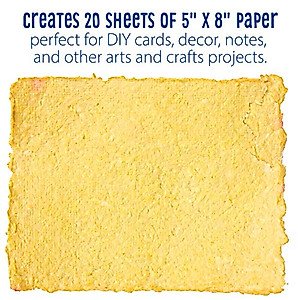 Crayola Paper Maker, Paper Making DIY Craft Kit, Gift for Kids, 7, 8, 9, 10