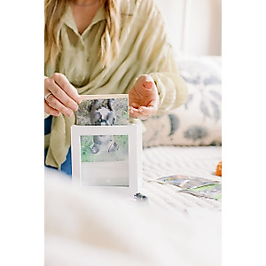 Pet Urns for Dogs Ashes | Dog Urns for Ashes Medium Personalized w/ 4 Photos | White Dog Urn for Pet Ashes Dog up to 40 lbs | Cat urn Memorial Gift for Loss of Pet | Pet Urns for Cats w/Quote