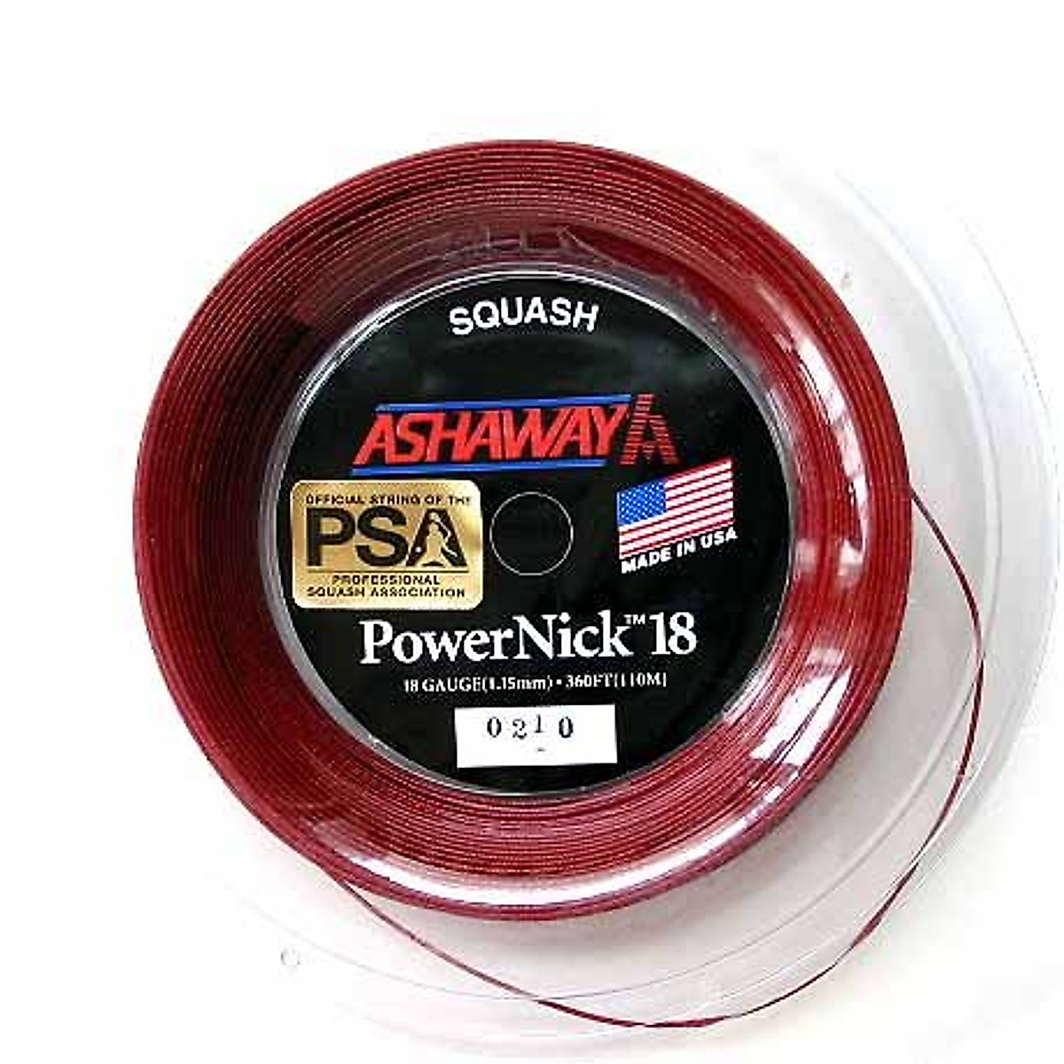 Ashaway Powernick squash string (1 reel - 360 Ft) 18 gauge