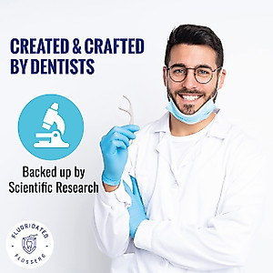 Fluoride Floss Picks. Cavity Resistant Floss. Floss Sticks. Unflavored Flossers. Shred Resistant Floss. 180 Count. Nylon Floss. Floss Sticks for Adults. Dental Floss with Fluoride.