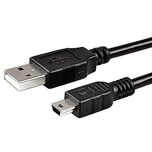 ANRANK UC2092AK USB Sync Data Charger Cable Cord for Tomtom XL XXL N14644 GO 920 930 720 GPS, Black
