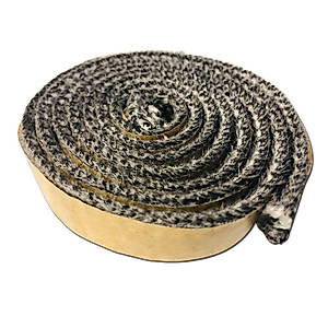 Fireplace AWP130 Self Stick Adhesive Gasket Wood Pellet Stove Window Glass Door Black Tape