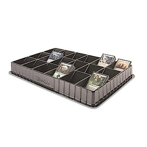 Ultra Pro Trading Card Sorting & Dealer Tray (18 Slot), Black