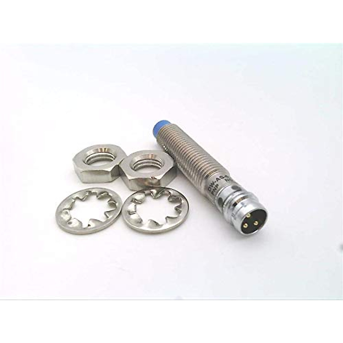 CONTRINEX DW-AS-633-M8-001 INDUCTIVE Sensor, Extra Range 8 MM Threaded Barrel, PNP N.O. 3-Wire DC IO Link, Extra Range INDUCTIVE Sensor, UNSHIELDED