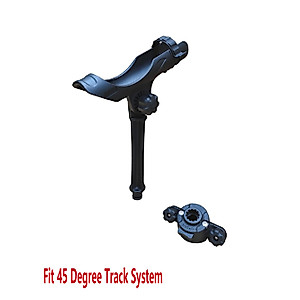 Brocraft Power Lock Extender Rod Holder for Lund Boat Sport Track