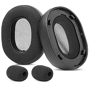 YunYiYi RIG 500 PRO Replacement Ear Cushion Compatible with Plantronics RIG 500 PRO HX/ RIG 500 PRO HA / RIG 500 PRO HC Wired Gaming Headphone Parts Earpads