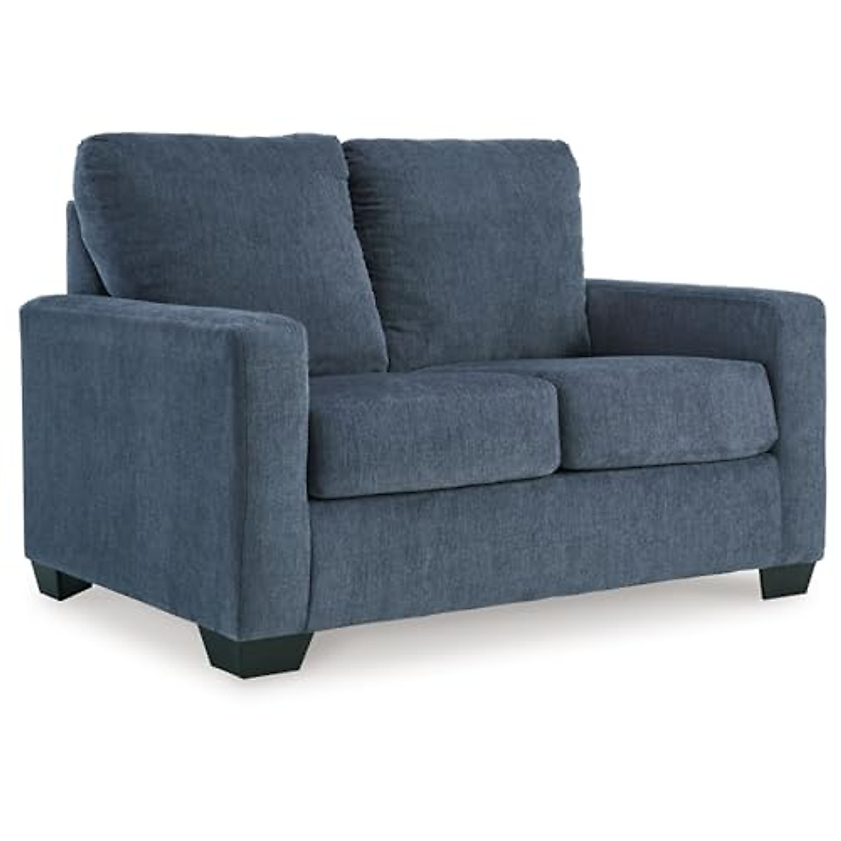 Signature Design by Ashley Rannis Sofa Sleeper Sofabed, 54"W x 40"D x 39"H, Blue
