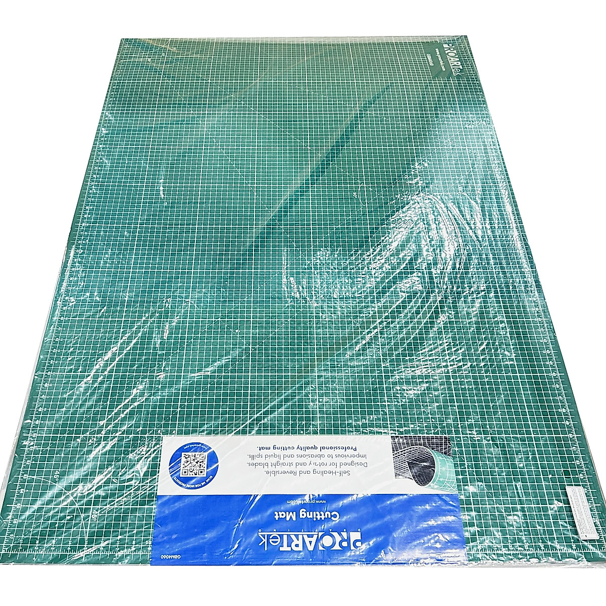 Proartek Drafting PK00012 Model GBM4060 Series 40" x 60" Professional Cutting Mat; Double-Sided Green/Black; Self-Healing; For Graphic Arts, Hobbies, Sewing, Scrapbooking, and other Cutting Projects