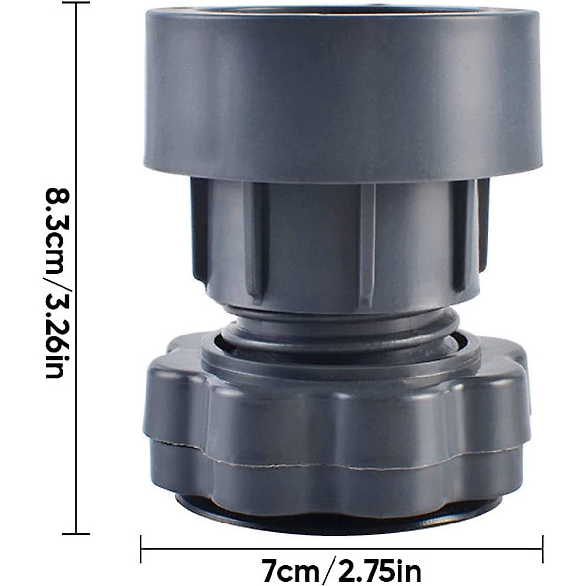 4 Pcs Adjustable Height Washing Machine Support,Shock and Noise Cancelling Washing Machine Support Pads for All Washing Machine Protects Laundry Room Floor