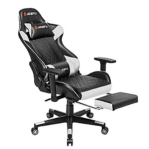 Arozzi Verona V2 Ergonomic Computer Gaming Chair Office Chair with High Backrest Recliner Swivel Tilt Rocker Adjustable Height and Adjustable Lumbar and Neck Support - Black