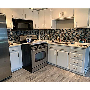 Art3d Decorative Tile for Kitchen Backsplash or Bathroom Backsplash (5 Pack)