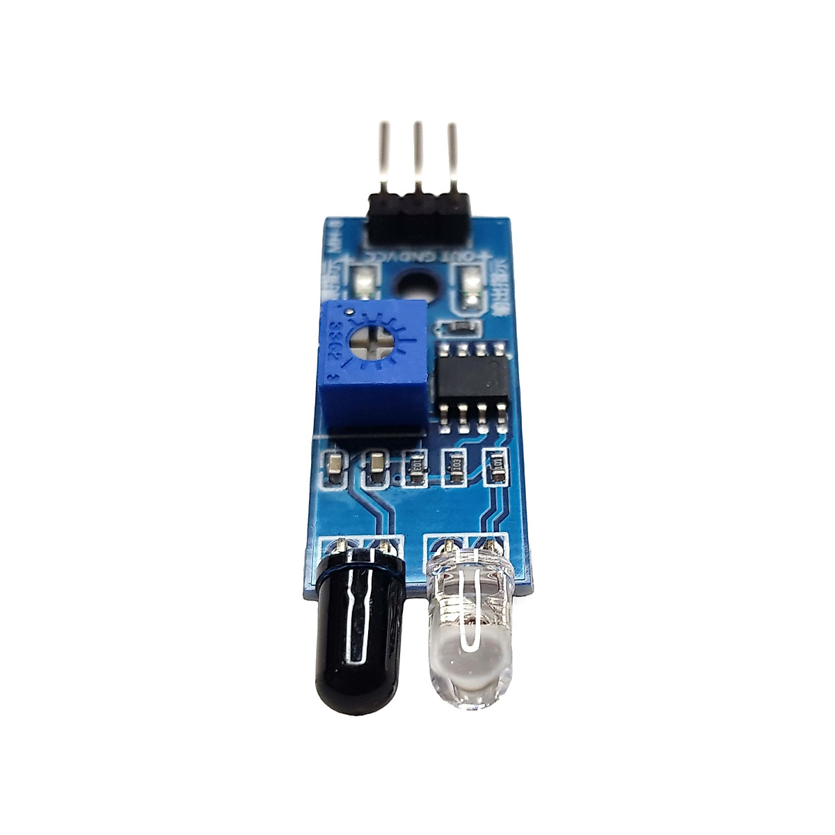 DIYables Infrared Obstacle Avoidance Sensor for Arduino, ESP32, ESP8266, Raspberry Pi, 2 Pieces