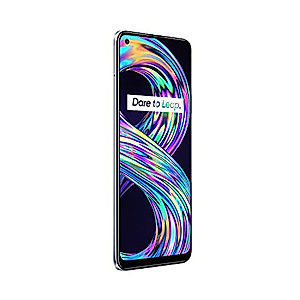 Realme 8 4G Dual SIM 64GB ROM + 4GB RAM (GSM Only | No CDMA) Factory Unlocked 4G/LTE Smartphone (Cyber Silver)-International Version