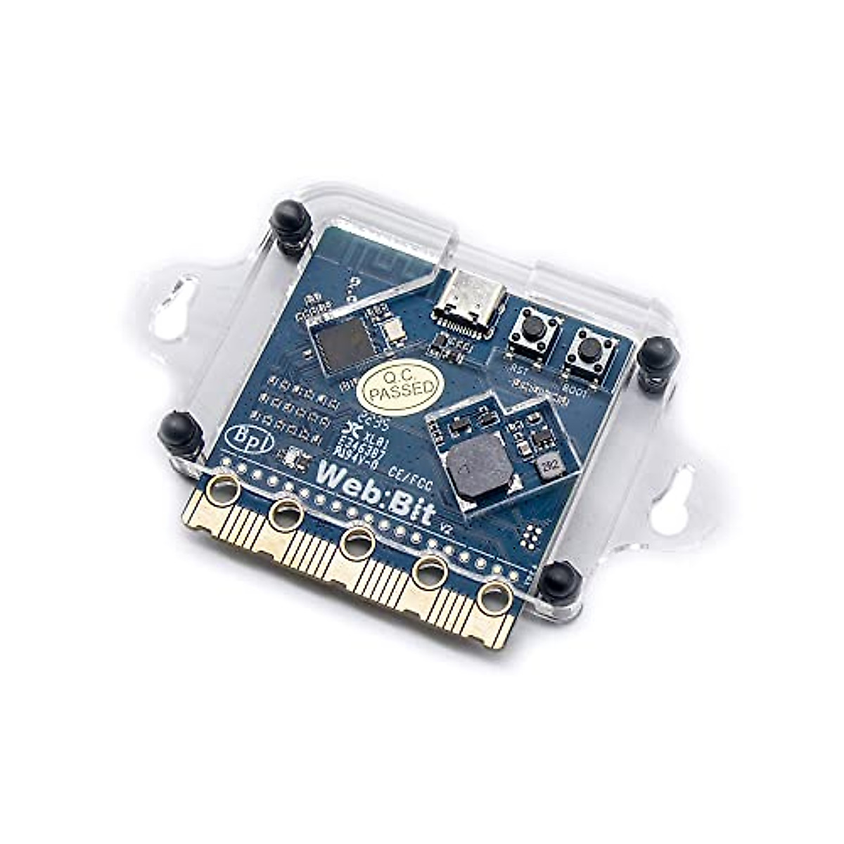 Banana Pi BPI:bit V2 Lite Webduino and arduino Board with EPS32-S2 for STEAM Education Similar microbit (with Acrylic case)