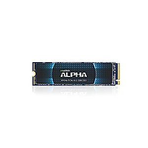 Mushkin Alpha – 4TB PCIe Gen3 x4 NVMe 1.3 – M.2 (2280) Internal Solid State Drive (SSD) – 3D QLC - (MKNSSDAL4TB-D8)