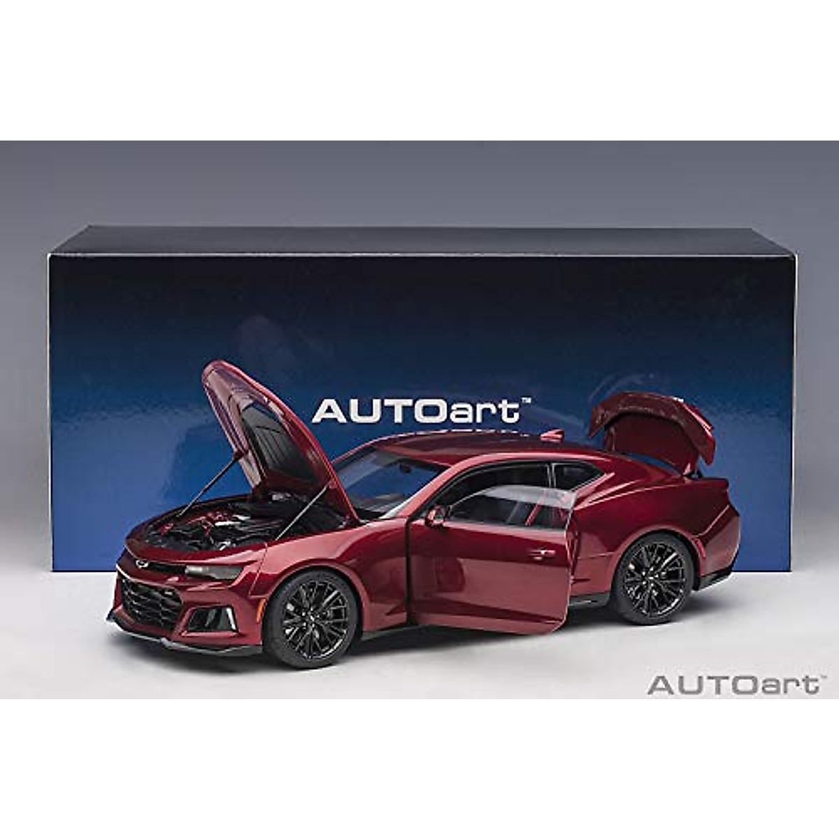 Chevy Camaro ZL1 Garnet Red Tintcoat 1/18 Model Car by Autoart 71208