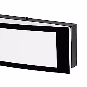 Hampton Bay Lighting Woodbury 24.5 in. Matte Black LED Vanity Light Bar, IQP1381L-4/BK
