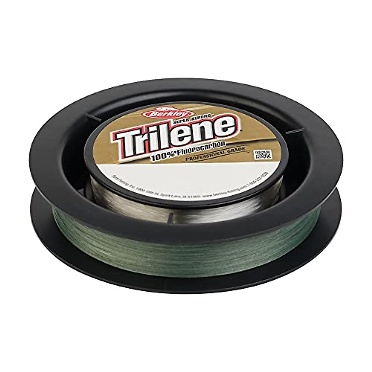 Spiderwire Berkley FireLine® Superline, Moss Green/Clear, 8lb | 3.6kg, 125yd | 114m Fishing Line, Suitable for Freshwater Environments