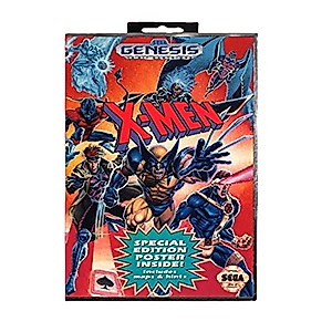 Royal Retro X-Men 16 Bit MD Game Card With Retail Box For Sega Genesis & Mega Drive