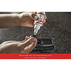 Tomcat Spin Trap for Mice, Fully Enclosed Mouse Trap Provides a Quick, No-Mess Kill, 2 Traps