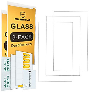 Mr.Shield [3-Pack] Screen Protector for ANBERNIC RG503 Handheld Game Console [Tempered Glass] [Japan Glass with 9H Hardness] Screen Protector with Lifetime Replacement