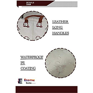 ESSME 3PACK Square Storage Bin,Cotton Fabric Laundry Baskets,Collapsible Waterproof Toy Storage Bin with Handles for Family Storage,Shelf Baskets,Bedroom(Rainbow Unicorns)