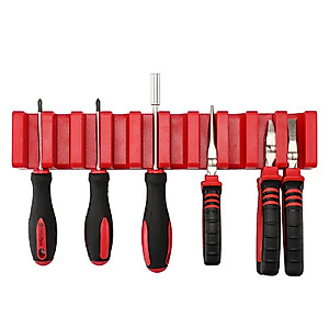 Mayouko Magnetic Plier Holder, 10 Plier&Screwdriver Organizer Rack, Hand Tool Organizer Tray Rack